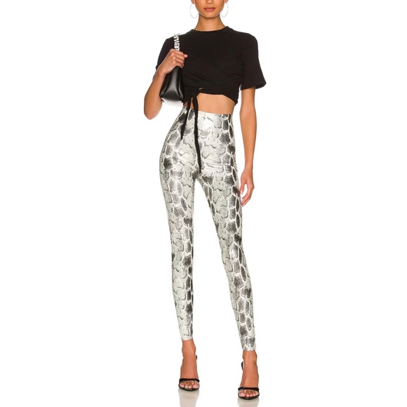 Commando | Pants & Jumpsuits | Commando Faux Leather Snake Print ...